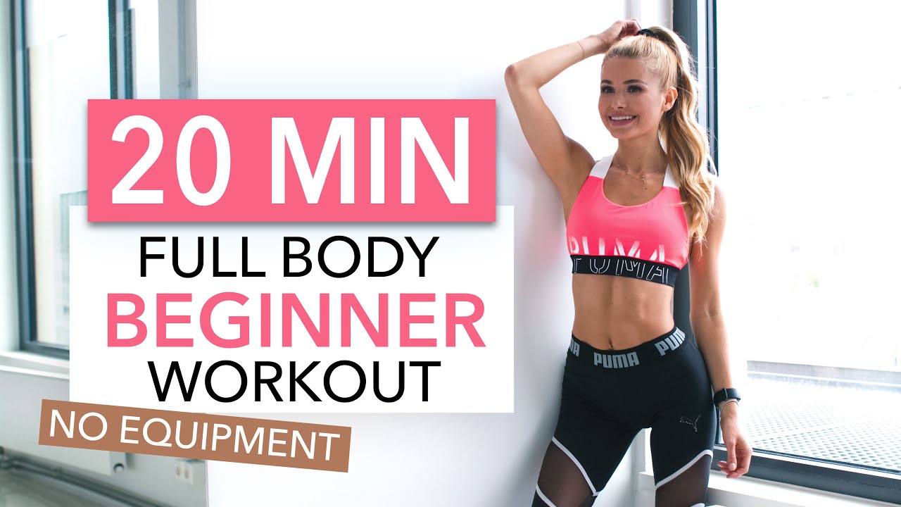 20 MIN FULL BODY WORKOUT Beginner Version No Equipment I Pamela 20 MIN FULL BODY WORKOUT Beginner Version No Equipment I Pamela